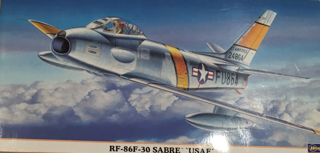 1/48 Hasegawa RF-86 Haymaker – MODEL AIRPLANE MAKER