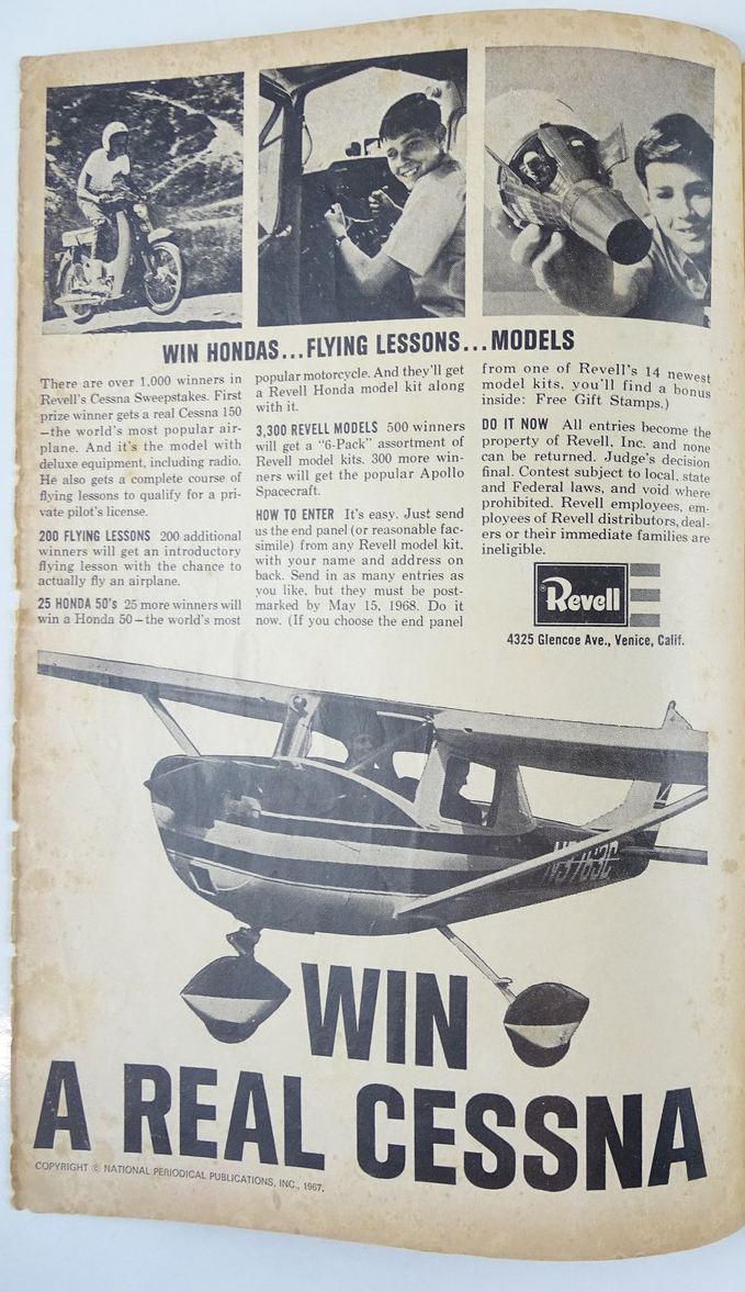 Remembering More Scale Model Ads from Comic Books – MODEL AIRPLANE MAKER