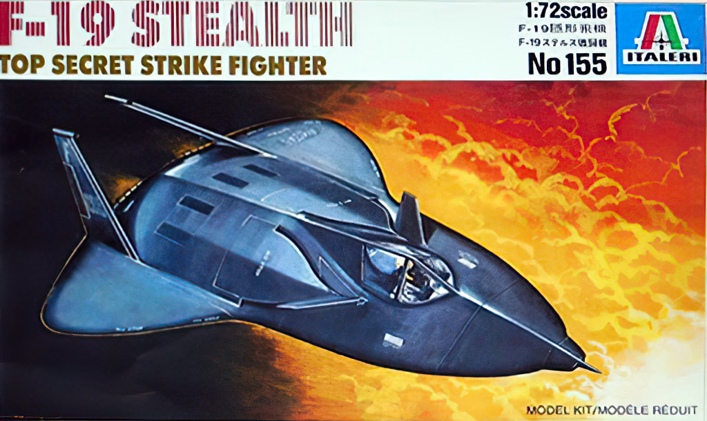 1/48 Testors F-19: The Game Changer – MODEL AIRPLANE MAKER