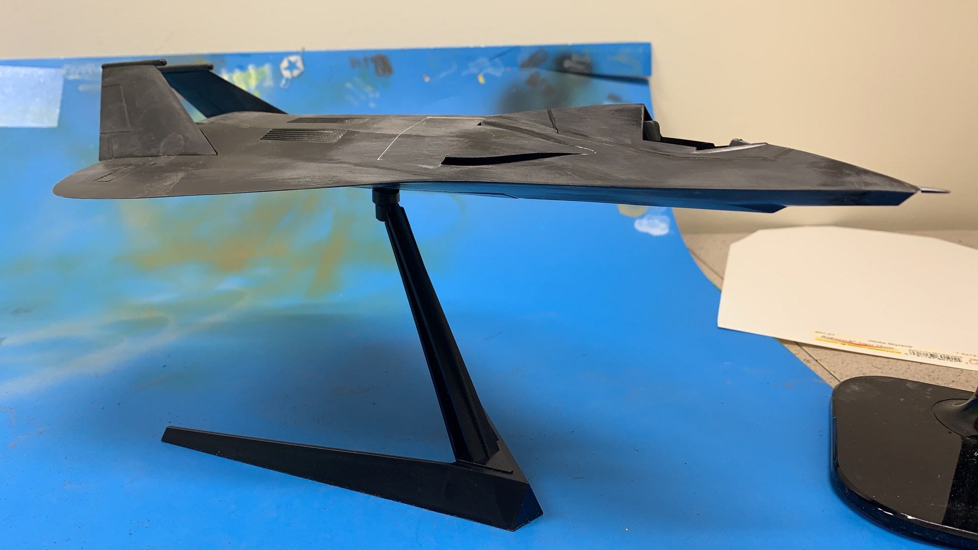 1/48 Testors F-19: The Game Changer – MODEL AIRPLANE MAKER