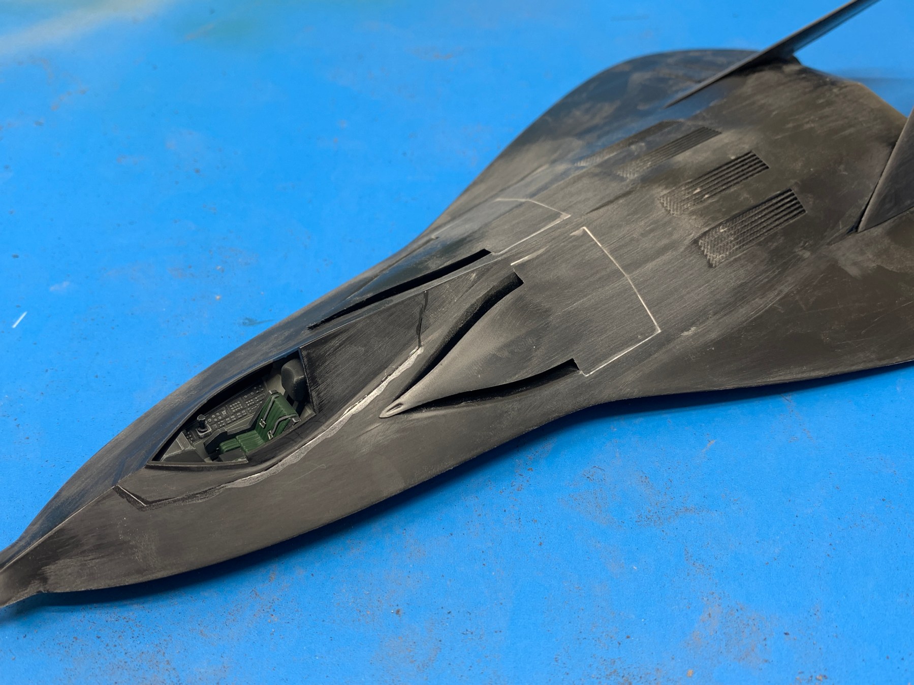 1/48 Testors F-19: The Game Changer – MODEL AIRPLANE MAKER